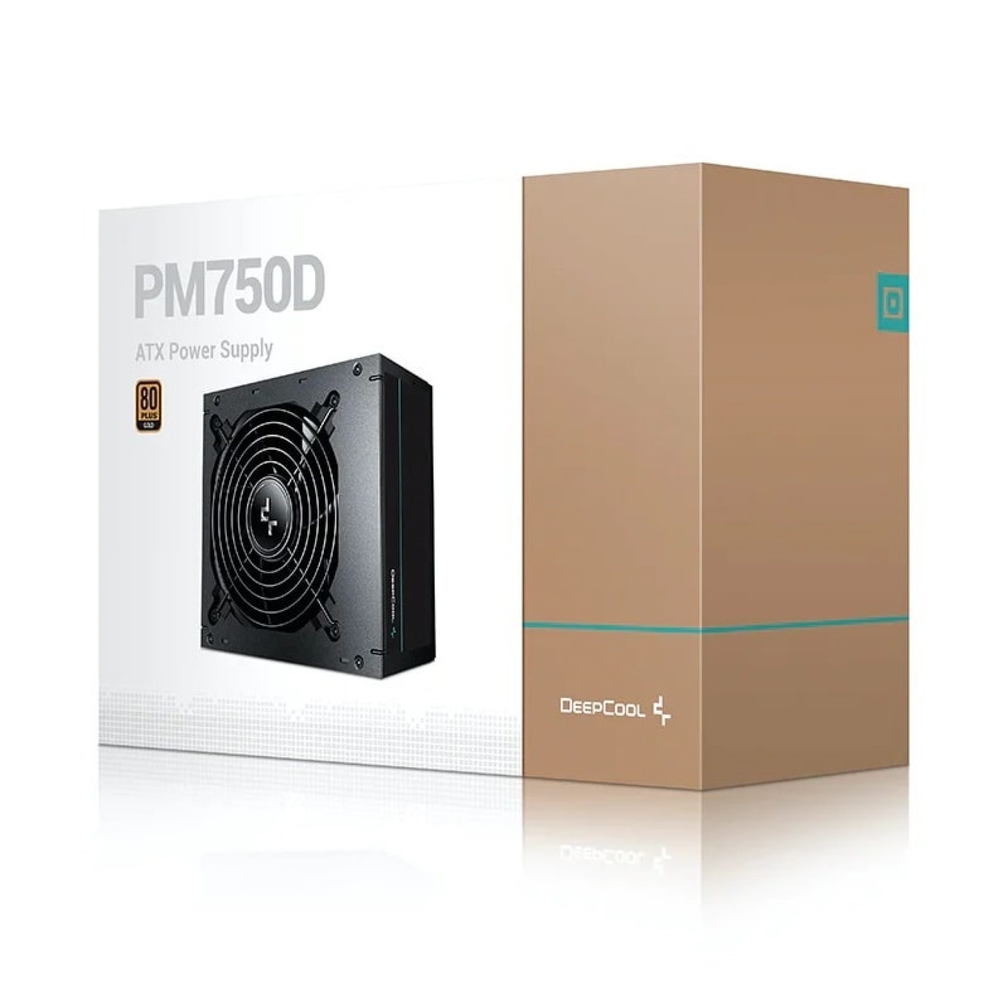 Buy DeepCool PM750D 80 Plus Gold Certified Non-Modular 750W SMPS - Krgkart