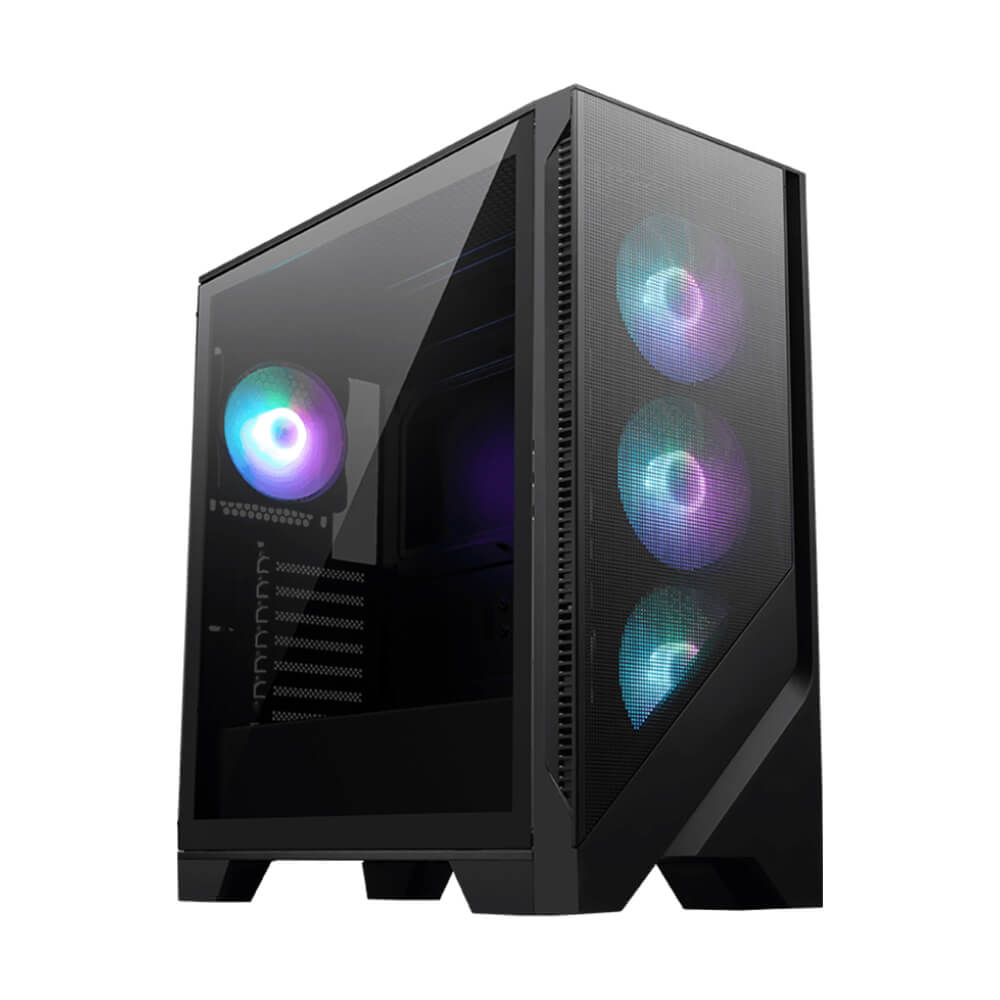 Buy MSI MAG Forge 321R Airflow Mid Tower PC Cabinet - Black