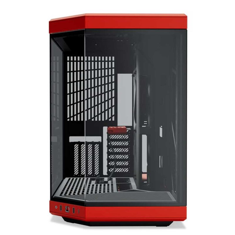Buy HYTE Y70 Mid Tower PC Cabinet - Black And Red | Krgkart.com