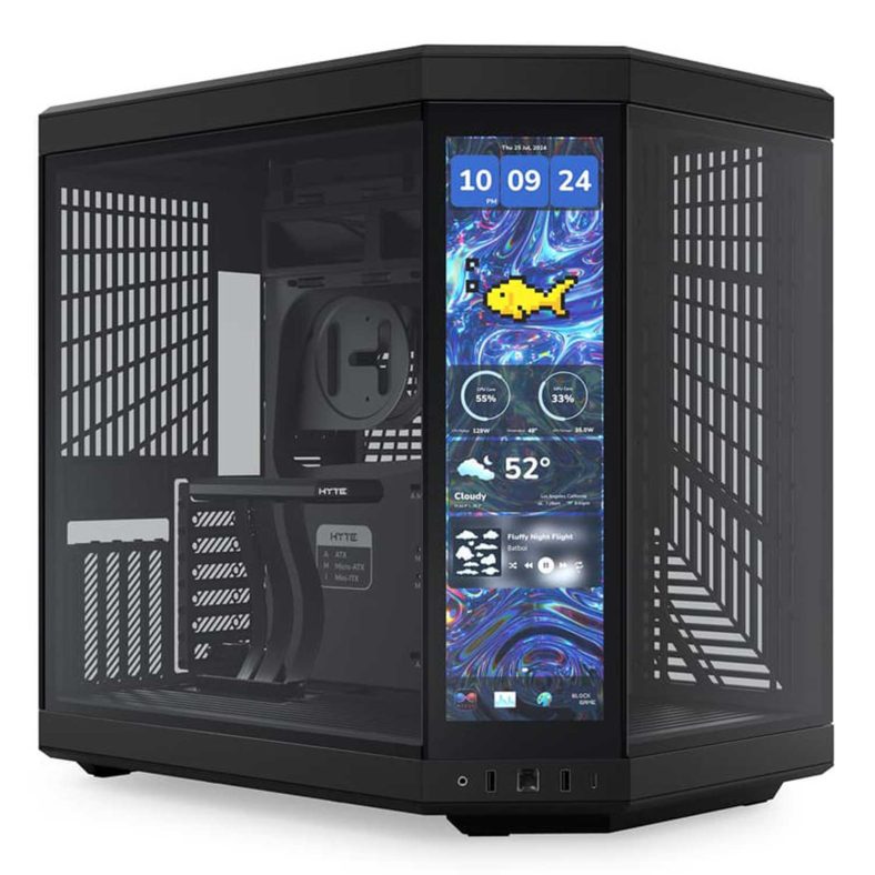 Buy HYTE Y70 Touch Infinite Mid Tower PC Cabinet - Black | Krgkart.com