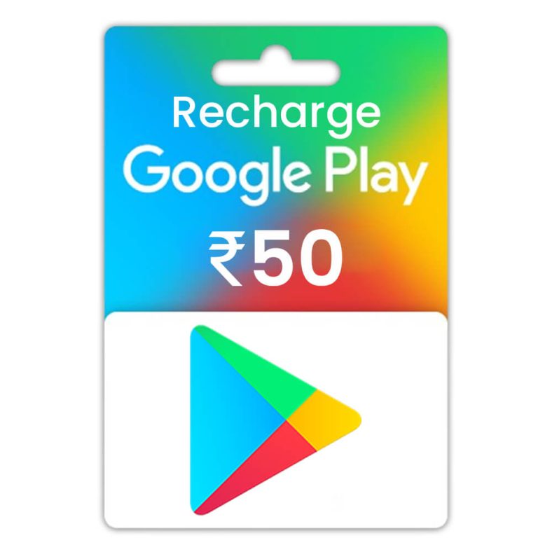 Buy Google Play Gift Card ₹50 | Instant Redeem And Recharge